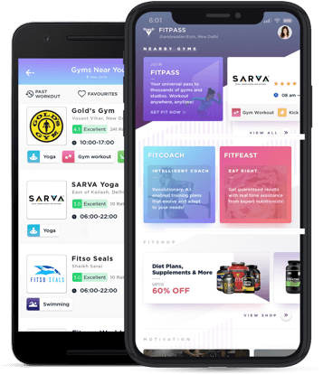 One Pass to 4,000+ Fitness Centers | India’s Largest Fitness Network